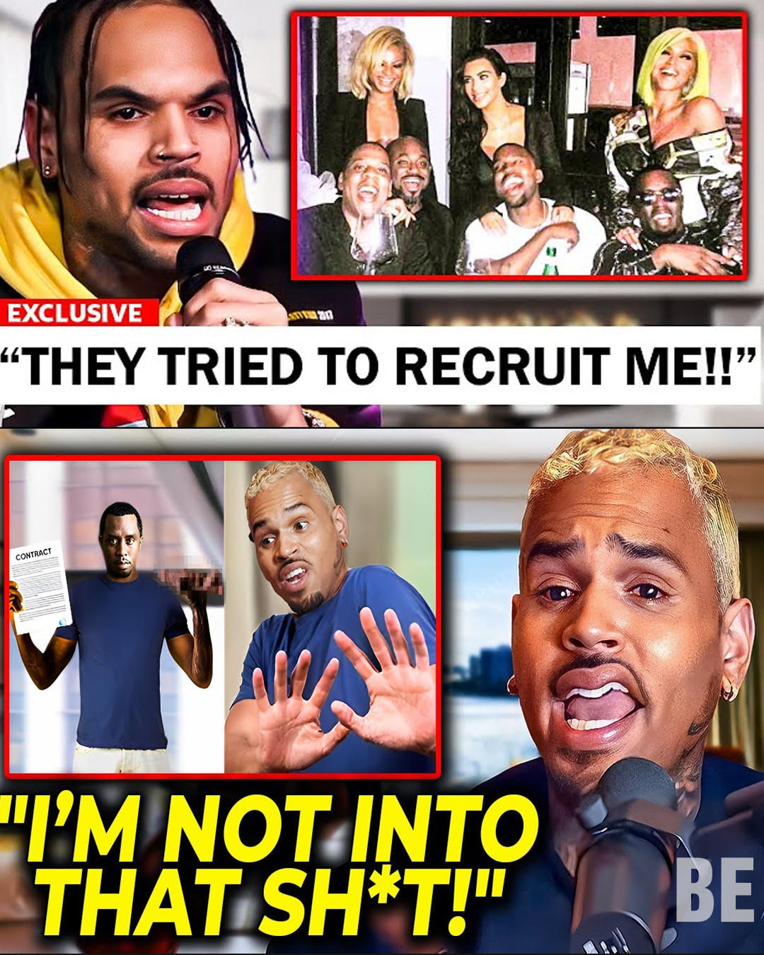 Chris Brown LEAKS The List Of Major Names INVOLVED in Diddy’s Ab*se ...