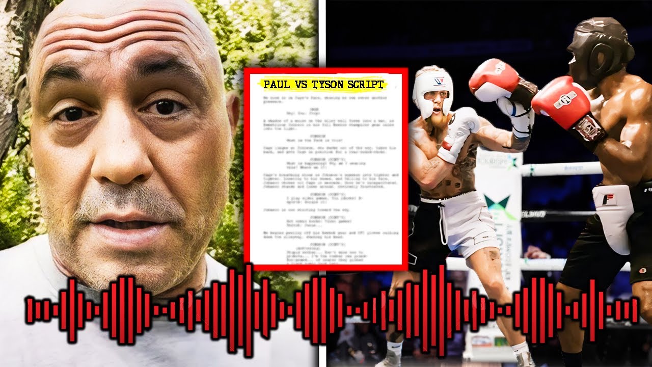 Joe Rogan LEAKS Audio Proving Jake Paul VS Mike Tyson SCRIPTED Fight - News