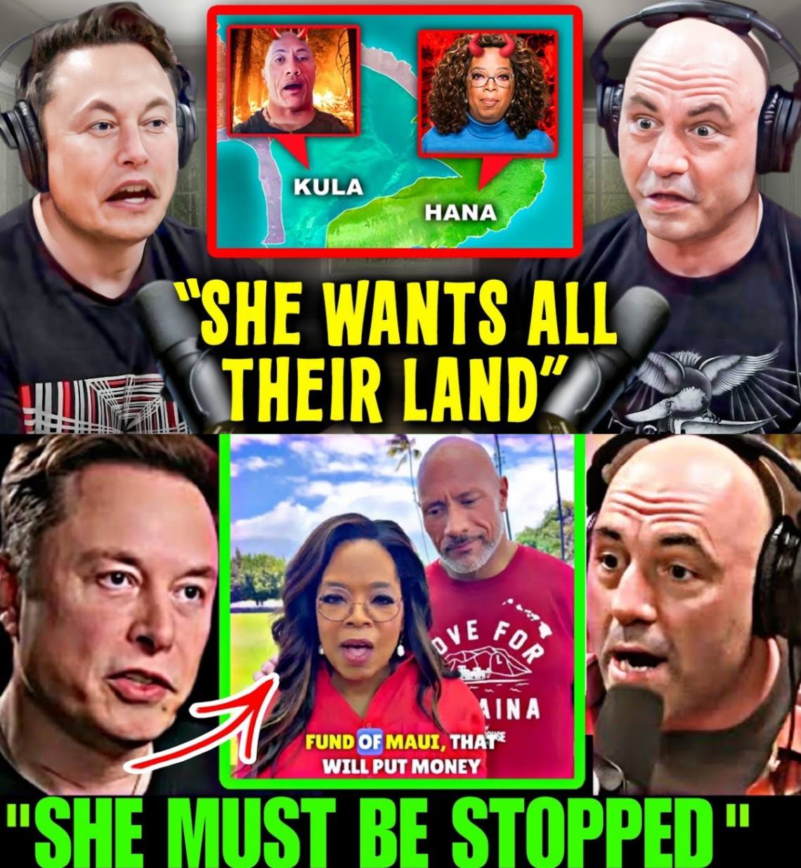 Joe Rogan & Elon Musk Expose Oprah's Plan To STEAL From The People Of ...