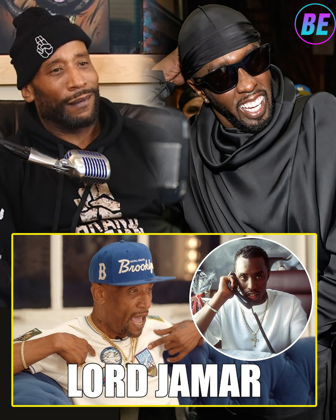 Lord Jamar Reveals Shocking Comment Diddy Said To Him Over A Model He Was Involved With.-b - News