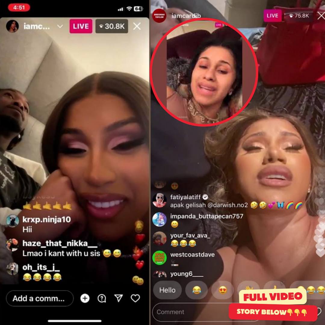 Cardi B and Offset Get Freaky On IG Live…. Message To The Girls In The Club - News