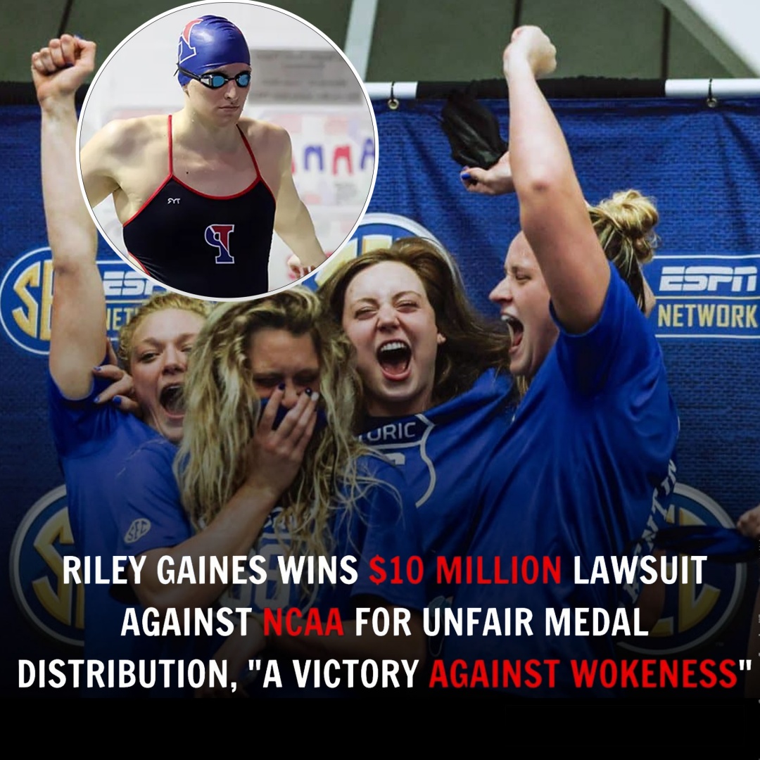 Riley Gaines, a swimmer, defeated the NCAA and won a $50 million ...