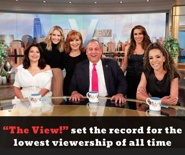 “The View!” set the record for the lowest viewership of all time. - News