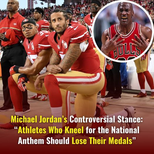 Michael Jordan’s Controversial Stance: “Athletes Who Kneel for the ...
