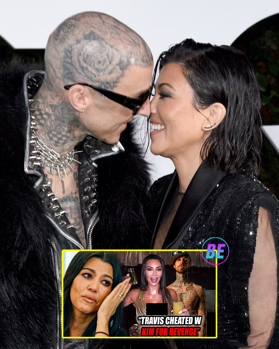 Kourtney K EXP0SE Kim And Travis Barker For Having S3X And Files $500M Divorce! - News