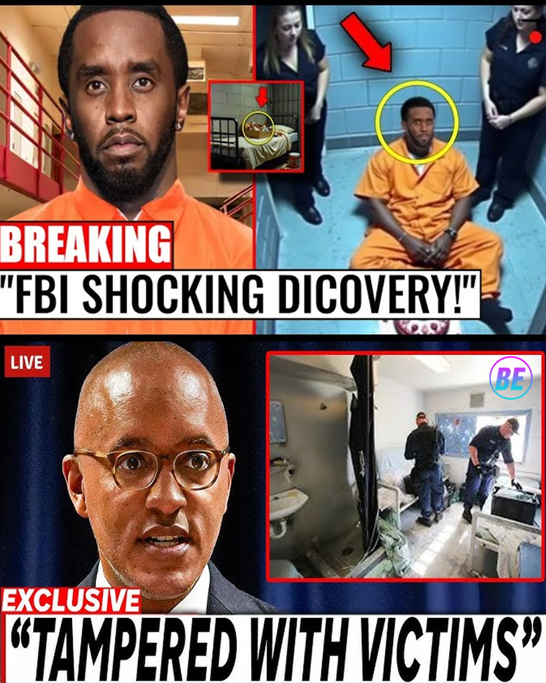 FBI Reveals What They Found After R@iding Diddy's Jail Cell?! - News